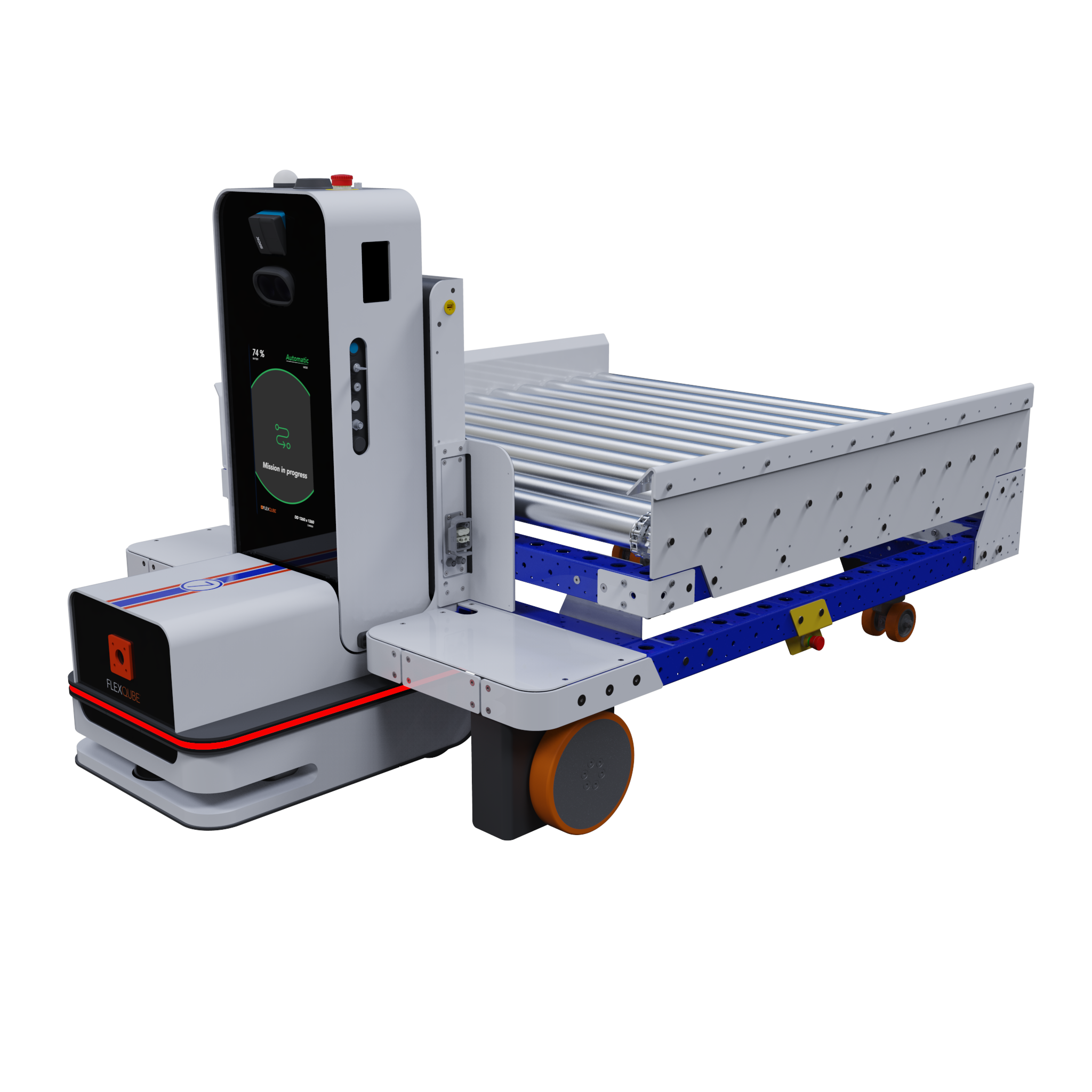 FlexQube Navigator Roller AMR System